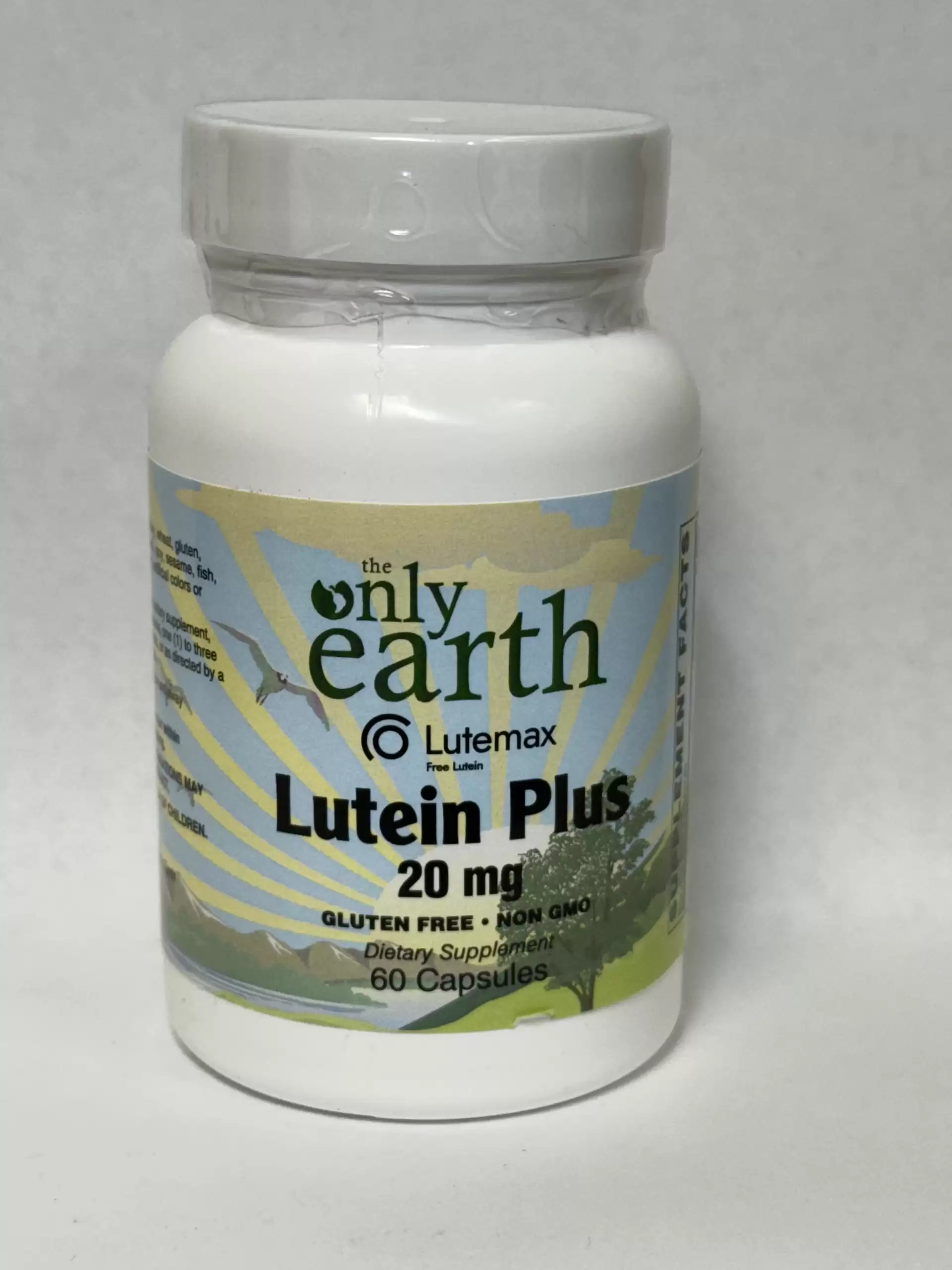 The Only Earth Lutein Plus 20 MG 60 Capsules - The Only Earth